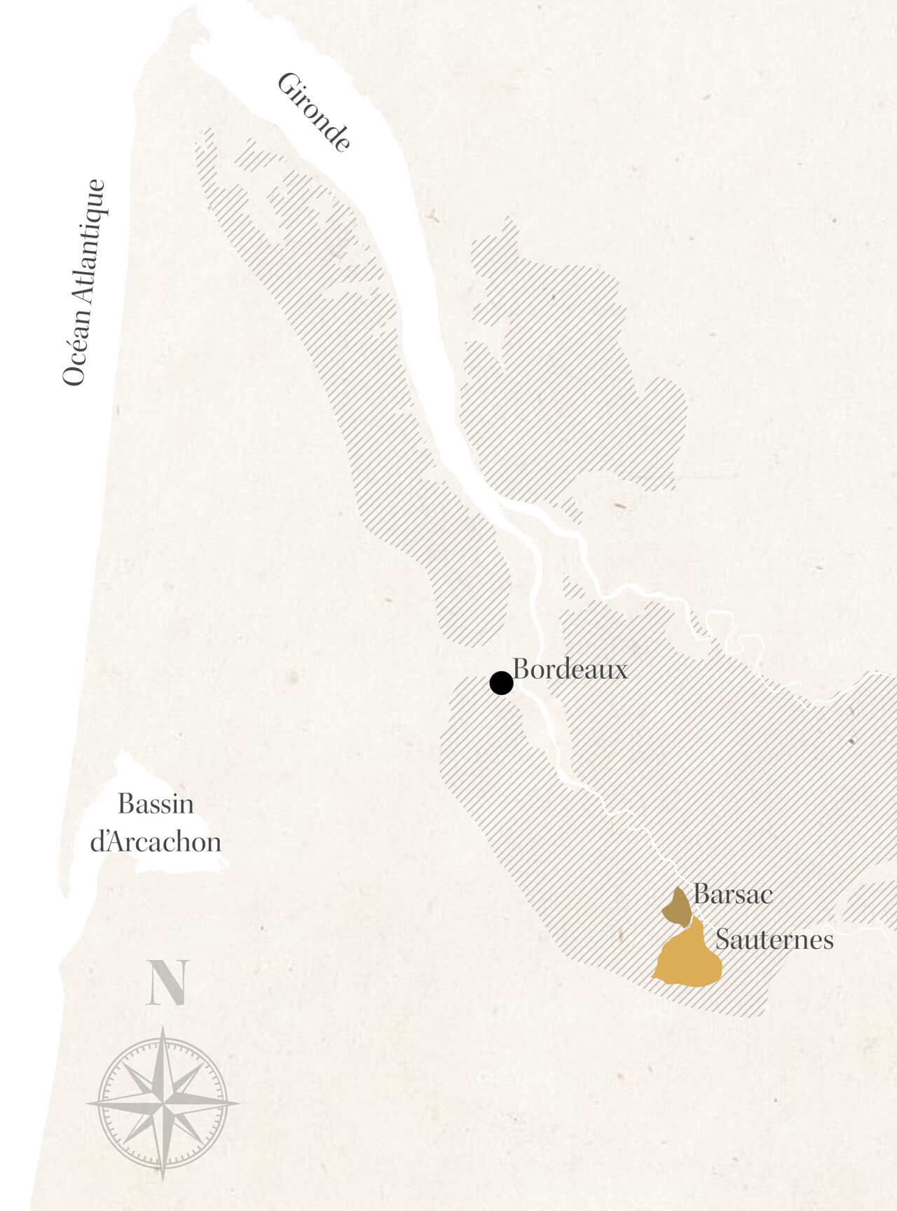 La carte des châteaux - Le Conseil des Grands Crus Classés en 1855 ...